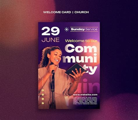 Gospel Concert Flyer Template Free Psd Free Printables