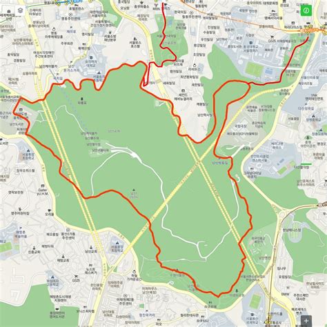 서울의 보석 숲 남산둘레길