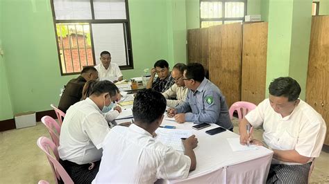 မိုင်းယောင်းမြို့နယ်တွင် ခရိုင်အဆင့် ဆို၊ က၊ ရေး၊ တီးပြိုင်ပွဲ ကျင်းပနိုင်ရေးလုပ်ငန်းညှိနှိုင်း