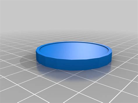 🎲 1 5 inch dandd token base・free 3d file for ・cults