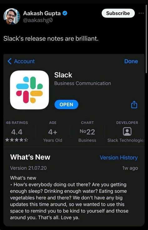 The Reality Is That Release Notes Are A Relic From When Mid Sized And Above Companies Did Not
