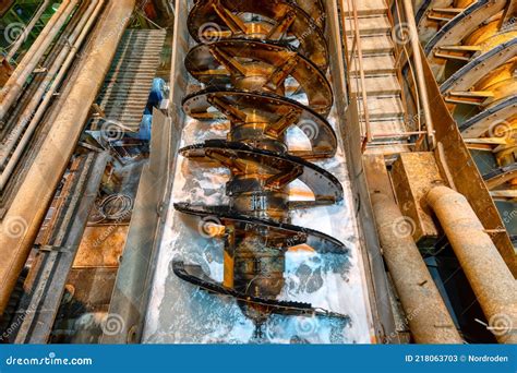 Spiral Classifier Mining And Processing Plant Stock Image Image Of