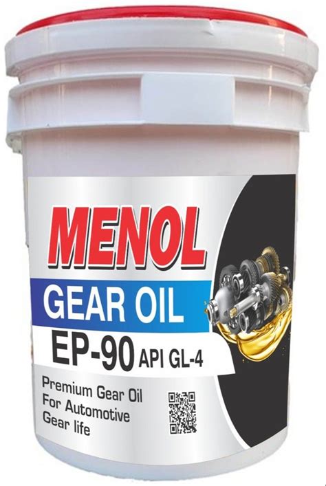 Menol Ep 90 Gear Oil Packaging Size 20 L At Rs 2100bucket In New