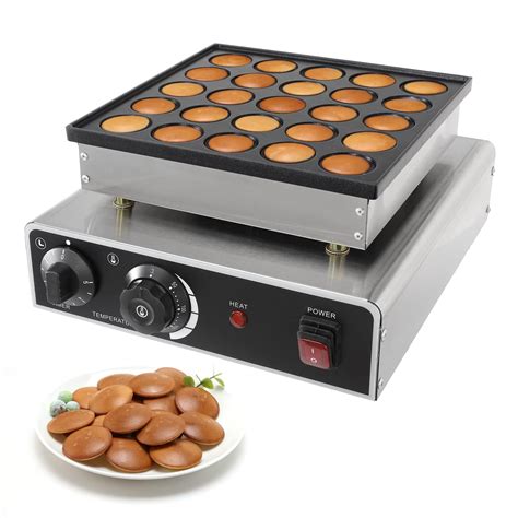 Powlab Mini Dutch Pancake Baker Maker Commercial Poffertjes Electric