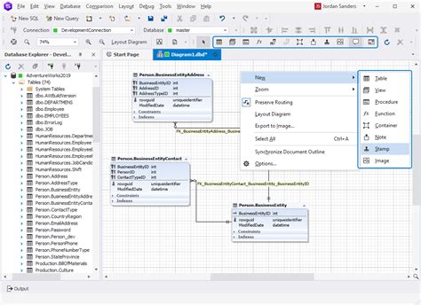 Create A Database Diagram In SQL Server
