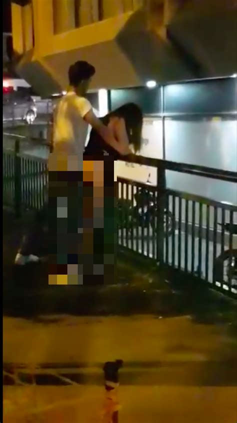 Couple Makes Sexy Time Outside Orchard Towers As Bystanders Provide Commentary Mothership SG
