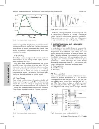 Modelling And Implementation Of Microprocessor Based Numerical Relay
