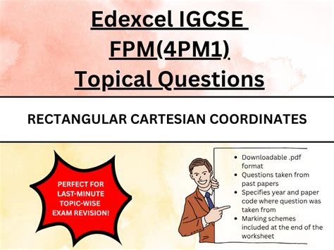 Edexcel Igcse Further Pure Math Rectangular Cartesian Coordinates