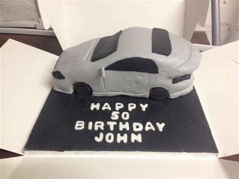 50th Birthday Car Cake Car Cake 50th Birthday Cake