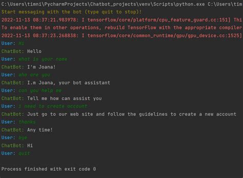 Github Timnirmal Chatbot Projects
