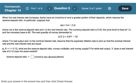 Solved Homework Chapter 14 O Question 15 Score 0 Of 1