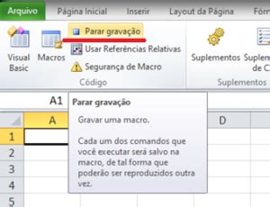 APRENDA A CRIAR A SUA PRIMEIRA MACRO NO EXCEL