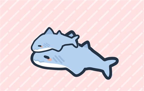 Bouncy Shark Live D Asset For Vtube Studio Cat Athenya S Ko Fi Shop