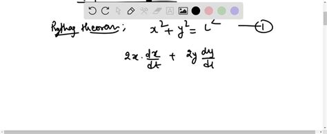Solved Two Objects A And B Are Connected By A Rigid Rod That Has A