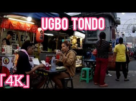 4K TONDO MANILA NIGHT STREET FOOD UGBO TONDO WALKING TOUR YouTube