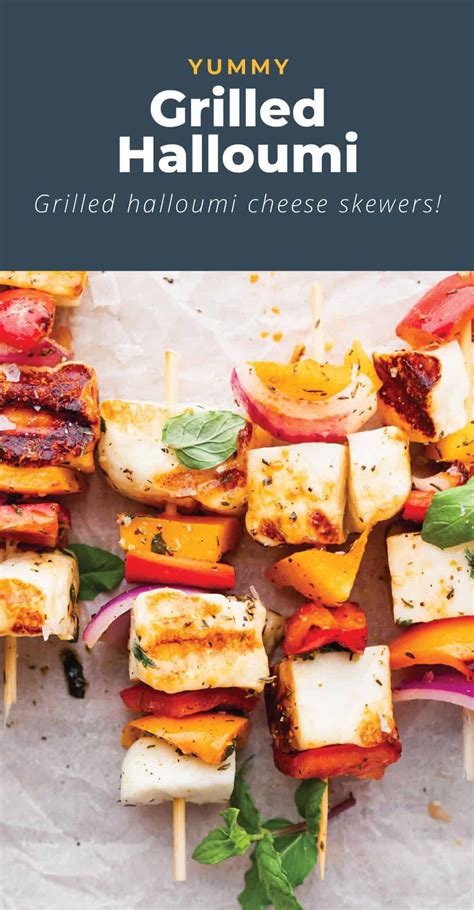 Zaatar Grilled Halloumi Skewers The Cheese Knees