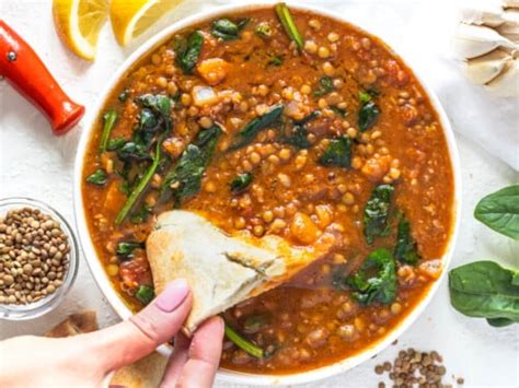 Lentil Vegetable Soup The Plant Based School