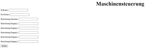 Html Input Form Input In Variablen Speichern Und An Arduino