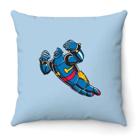 Gigantor The Space Age Robot Throw Pillows Sold By Mariodayers Sku 48001280 30 Off Printerval