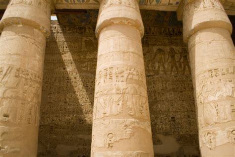 Temple Of Ramesses Iii Medinet 하부 이집트 0명에 대한 스톡 사진 및 기타 이미지 0명