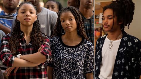 Grown Ish Season 2 Chloe Bailey Halle Bailey Luka Sabbat Upped To