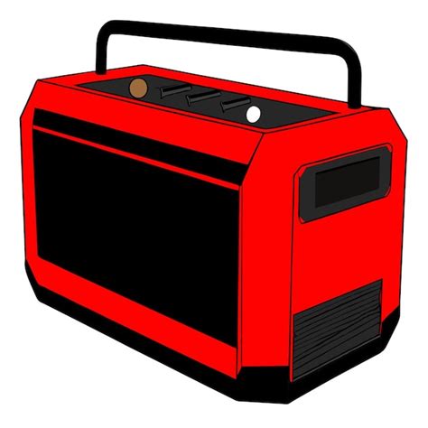 Premium Vector Portable Electric Power Generator Technology Electricity
