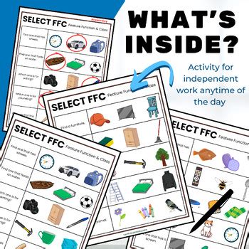 Selecting LRFFC Function Feature Class Worksheet Book ABA Special Education