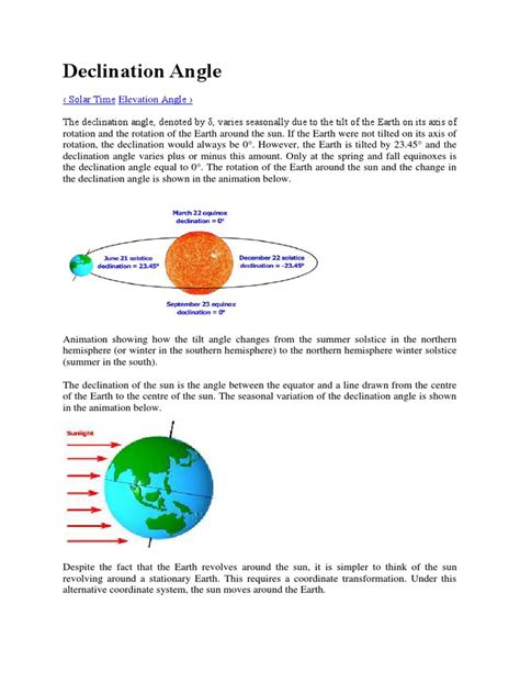 Declination Angle Pdf
