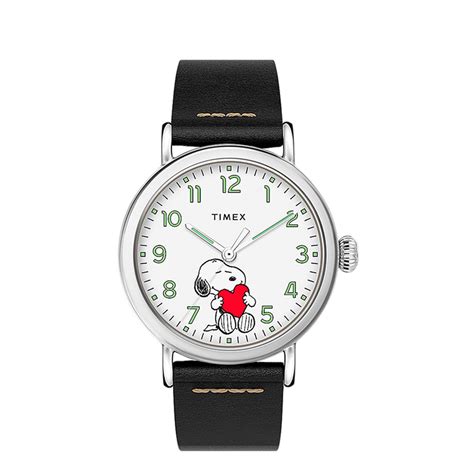 Timex Standard X Peanuts Featuring Snoopy Valentines Day 3 Hand 40mm