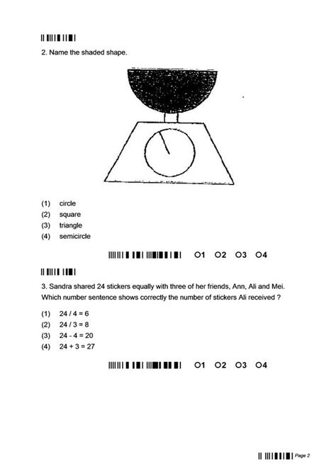 Appendix A Sample Assessment Paper