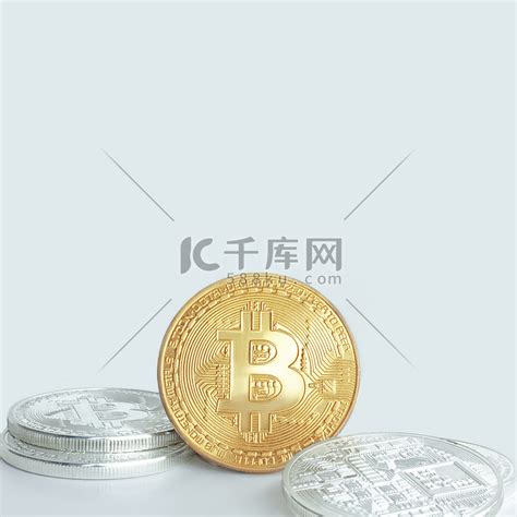 实物比特币高清摄影大图 千库网