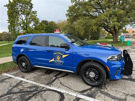 First Blue Goose Dodge Durango I Have Seen In The Wild Michigan State