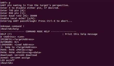Accessing And Dumping Firmware Through Uart