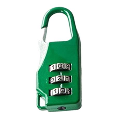 BCLONG Anti Theft Mini 3 Digit Combination Password Padlock Outdoor