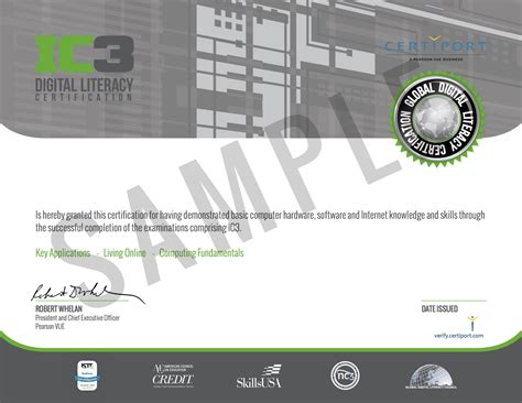 What Is Ic3 Certification