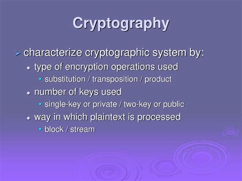 cryptography and network security chapter 2 ppt download