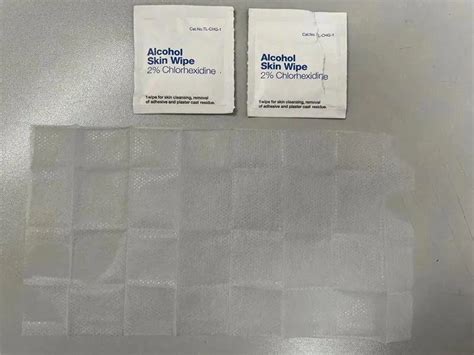 Surgical Chg Skin Prep Isopropyl Sterile Alcohol Swab Pad China Chg