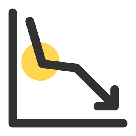 Line Graph Generic Outline Color Icon