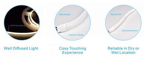 China COB LED Strip Manufacturer Waterproof COB Strip Light Factory