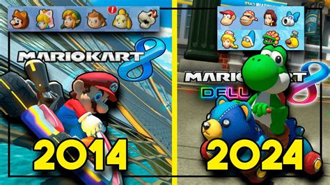 La EvoluciÓn Completa De Mario Kart 8 Deluxe Youtube