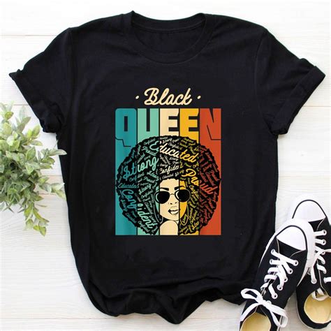 Womens Black T Shirt Etsy