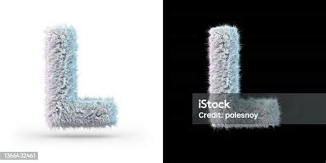 대문자 L 어퍼케이스 흑백 배경에 흰색 푹신한 글꼴 3d 3차원 형태에 대한 스톡 사진 및 기타 이미지 3차원 형태 개념 검은색 Istock