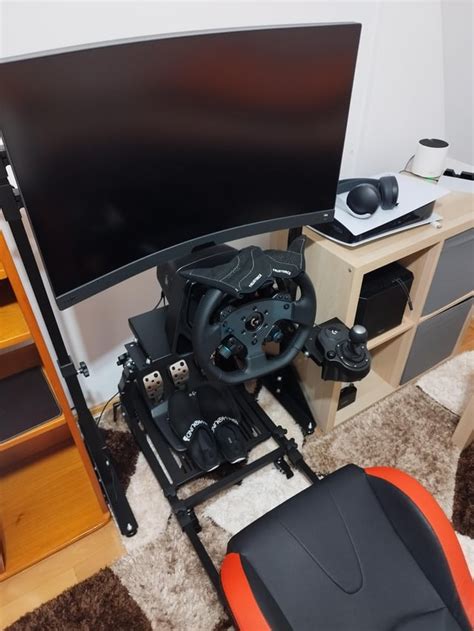 gt omega classic wheel stand logitech g pro wheel and axc truebrake mod