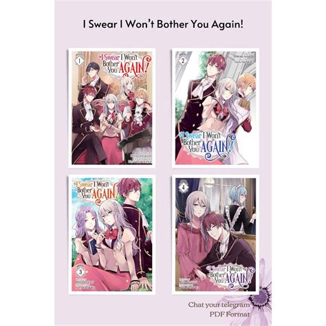 I Swear I Wont Bother You Again Light Novel 4 Book Series Shopee Malaysia