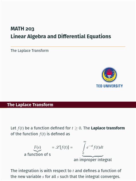 12 laplace transform download free pdf laplace transform function