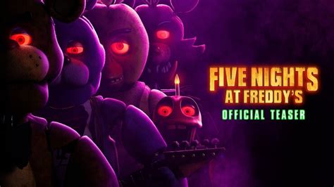 «Пять ночей C Фредди Five Nights At Freddys The Movie 2023 — все трейлеры фильма КГ Портал