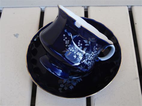 Hand Painted Porcelain Tea Coffee Set For 4 Etsy