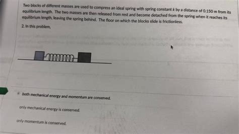 Solved Please Explain Do The Problem If Needed Two Block