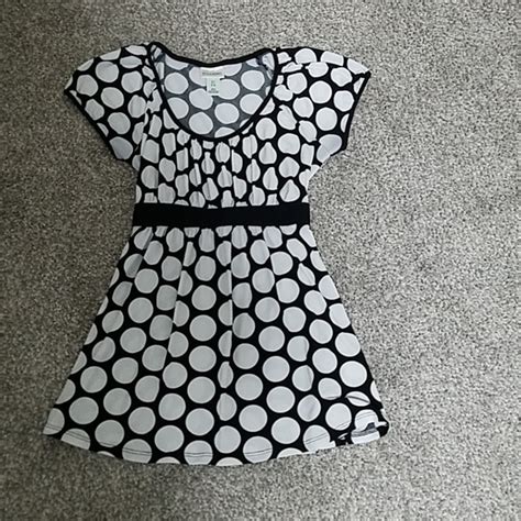 Motherhood Tops Bw Polka Dot Blouse Poshmark