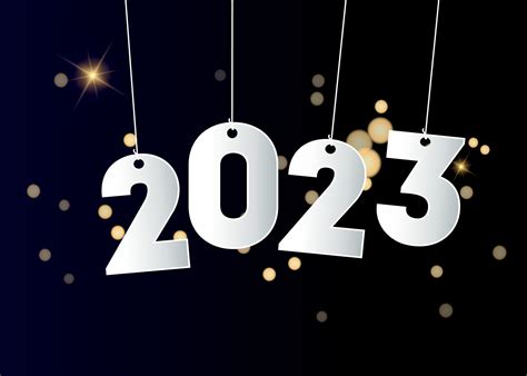 2023 New Year Background Design 2023 Text 16363297 Vector Art At Vecteezy